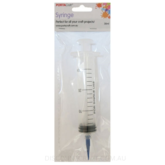 Craft Needle Tip Syringe 30ml - Discount Craft