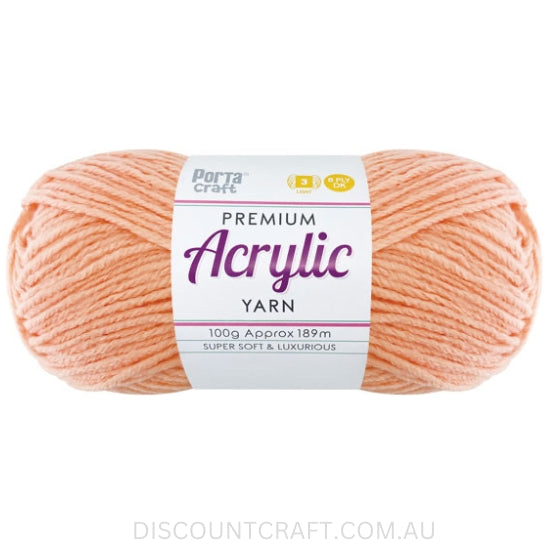Acrylic Yarn - Solid Colours - Discount Craft