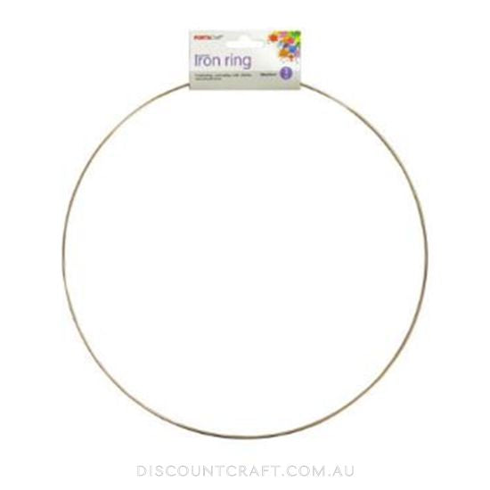 Metal Ring 200x2.8mm - Gold - Discount Craft