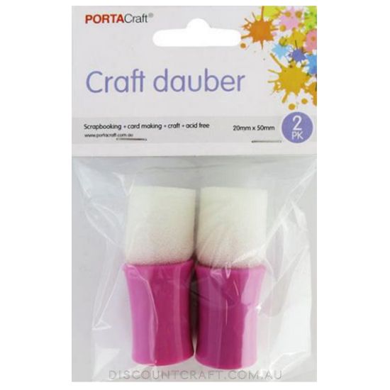 Dauber 20mm x 50mm 2pk - Discount Craft